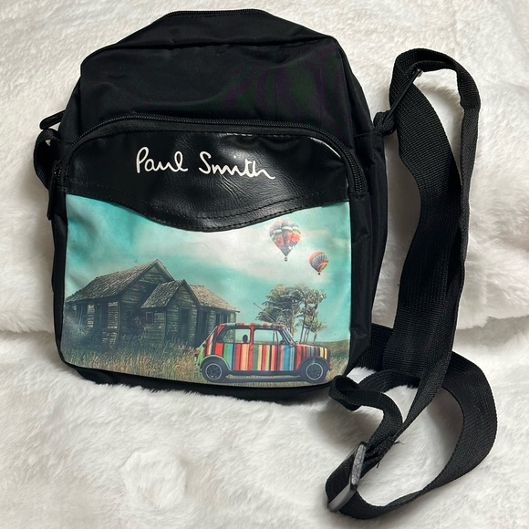 Paul Smith | Bags | Mens Paul Smith Nylon Crossbody Flight Bag Colorful ...